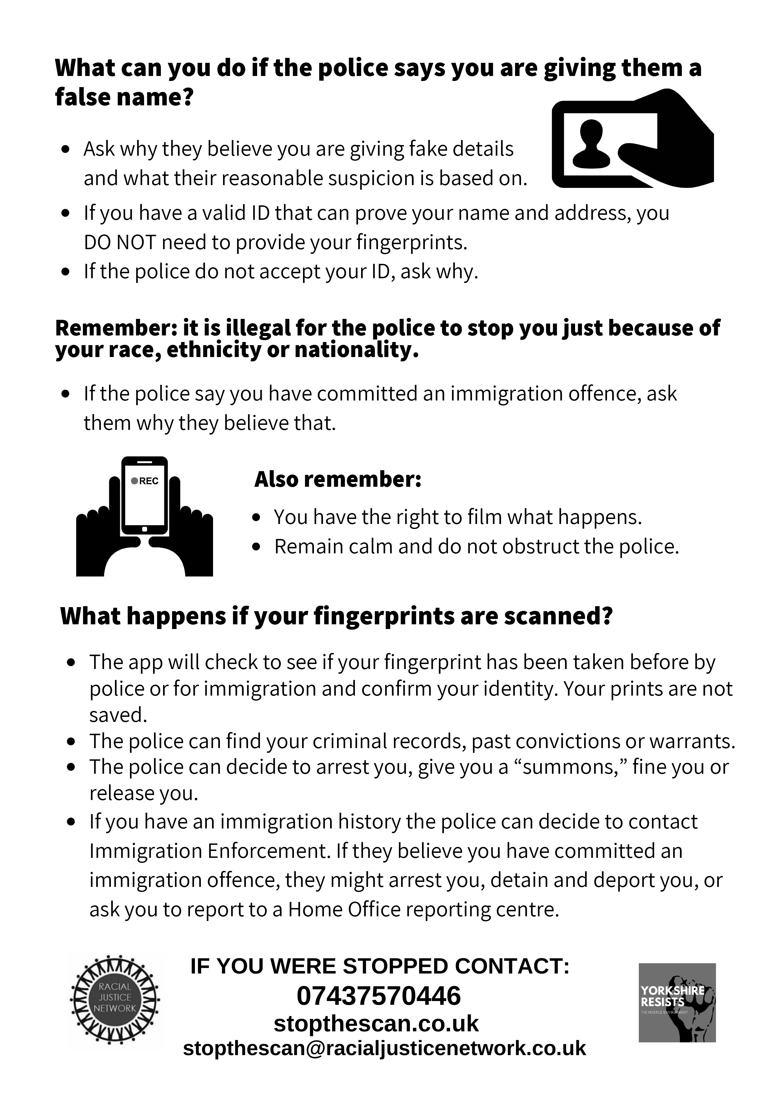 Resources – Stop the Scan